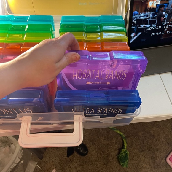 Other | Customized Childbaby Milestone Photo Box | Poshmark